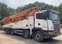 China 63m Used Concrete Pump Truck Zoomlion 5 Axle 2013 Manufacture for sale