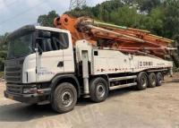 China 63m Used Concrete Pump Truck Zoomlion 5 Axle 2013 Manufacture for sale