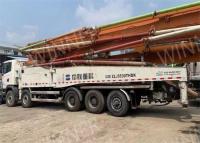 China 63m Used Concrete Pump Truck Zoomlion 5 Axle 2013 Manufacture for sale