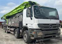 China 2017 Zoomlion Used Concrete Pump Truck 56m 4 Axle ZLJ5440THBK 56X-6RZ for sale