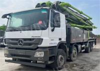 China 2017 Zoomlion Used Concrete Pump Truck 56m 4 Axle ZLJ5440THBK 56X-6RZ for sale