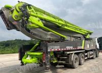 China 2017 Zoomlion Used Concrete Pump Truck 56m 4 Axle ZLJ5440THBK 56X-6RZ for sale