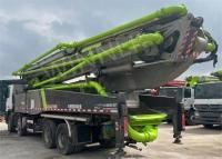 China 2017 Zoomlion Used Concrete Pump Truck 56m 4 Axle ZLJ5440THBK 56X-6RZ for sale