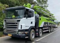 China 2013 Mode Used Concrete Boom Trucks 63m With Scania Chassis for sale