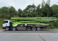 China 2013 Mode Used Concrete Boom Trucks 63m With Scania Chassis for sale