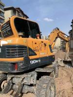 China HYUNDAI Used Excavator Equipment 6 Ton 39kw / 1700rpm Engine Power for sale