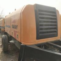 China Second Hand sany stationary concrete pump HBT6013C-5 65m3/H 40m3/H for sale