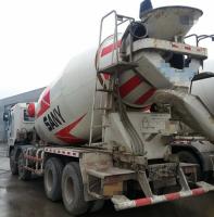 China 2019 Second Hand Truck Mixer Sany 12Cubic Capacity 10200×2530×3990mm for sale