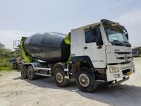 China Zoomlion Used Concrete Mixer Truck Manufacturer 2019 Model With Howo Chassis for sale