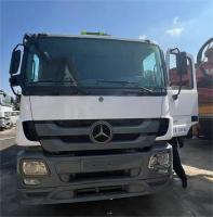 China Zoomlion Refurbished  47M Used Concrete Pump Trucks  BENZ Chassis for sale