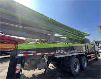 China Zoomlion Refurbished  47M Used Concrete Pump Trucks  BENZ Chassis for sale