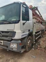 China 2012 ZoomLion 49M Used Concrete Pump Truck within Benz Chassis for sale
