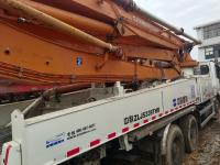 China 2012 ZoomLion 49M Used Concrete Pump Truck within Benz Chassis for sale