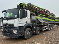 China 2021 Zoomlion 62M Used Concrete Pump Truck with BENZ chassis for sale