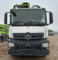 China 2021 Zoomlion 62M Used Concrete Pump Truck with BENZ chassis for sale