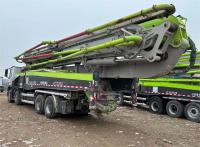 China 2021 Zoomlion 62M Used Concrete Pump Truck with BENZ chassis for sale