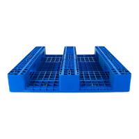 China Euro Standard Size 1200*800 Heavy Duty Plastic Pallet with Steel Bar ISO9001 Certified for sale