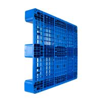 China Euro Standard Size 1200*800 Heavy Duty Plastic Pallet with Steel Bar ISO9001 Certified for sale