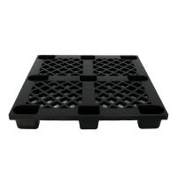 China 43 kgs Heavy Duty Plastic Pallet Box for Euro Pallet 1300x1100x150mm PP/PE Material for sale