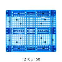 China 1200*1000*150MM Plastic Pallet with Wheels OEM Accetable LLDPE/PE Stretch Film for sale