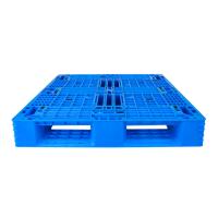China 4-Way Entry Black Recycled HDPE Disposable Package Pallet for Storage and Transportation for sale
