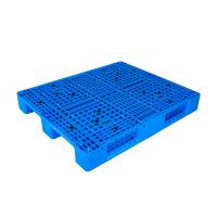 China Customized Logo 1200*1000*150mm Plastic Pallet for Animal Feed Bag Food System Stacking for sale