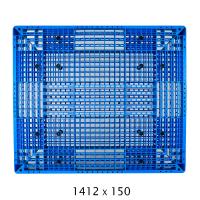 China 1400x1200x150mm Plastic Pallet for Mini Industrial Applications ISO9001 Certified for sale