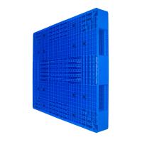 China Customized Logo 1400x1200x150mm Heavy Duty Double Sides Plastic Pallets for Industrial for sale