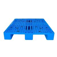 China 1200*1000*150mm PP/PE Material Solid Single Faced Plastic Pallet for Material Handling for sale