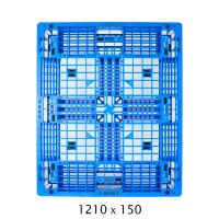 China 4tone Static Load Plastic Pallet Custom Heavy Duty Double Faced for Material Handling for sale