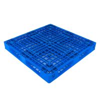China Double Faced Heavy Duty Large Blue 4 Way HDPE Custom Euro Plastic Pallet Making Machine for sale