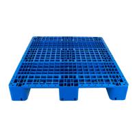 China OEM Acceptable Euro Pallet Heavy Duty 4Ton Static Plastic Fork Pallet for Storage for sale