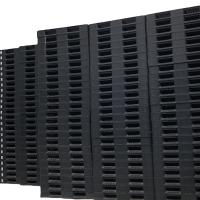 China 1 Ton Heavy Duty Plastic Pallet Euro Pallet Single Faced with HDPE PP and PE Materials for sale