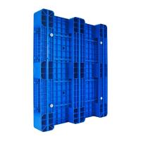 China Steel Heavy Duty Flat Surface Euro Pallet for Food Grade Hygienic Plastic Manufacture for sale