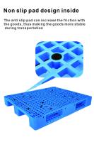 China Static Load of 6tone Durable Plastic Pallets for Warehouse Storage and Transportation for sale