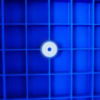 China Single Faced Heavy Weight Plastic Pallet 1200x1000mm Customized OEM Solutions Offered for sale