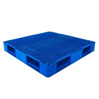 China 1100*1100*150mm HDPE Open Deck Warehouse Reusable Plastic Pallets with Durable Design for sale