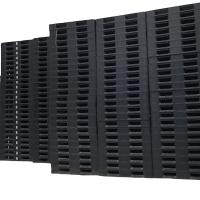 China 1300*1100*160mm Heavy Duty Double Faced Plastic Pallet for Stacking Sugar Bags OEM for sale