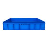 China Supermarket Exclusive Food Grade Turnover Boxes 555x415x115mm for Vegetable Logistics for sale
