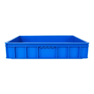 China Supermarket Exclusive Food Grade Turnover Boxes 555x415x115mm for Vegetable Logistics for sale