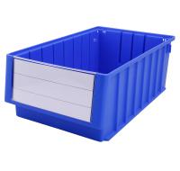 China Solid Box Style Plastic Organizer Dividable and Stackable Bin for Spare Parts Storage for sale