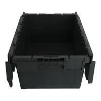China Customized Color Solid Plastic Moving Crate for Stacking and Nesting in Logistics for sale