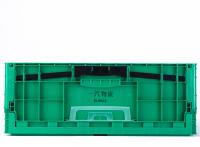 China 800x600x230mm Collapsible Plastic Vegetable Crate for Industrial Storage and Shipping for sale