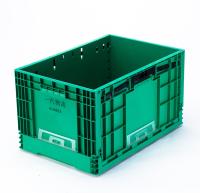 China PP Eco-Friendly Foldable Moving Container Stackable Turnover Plastic EU Folding Crate for sale
