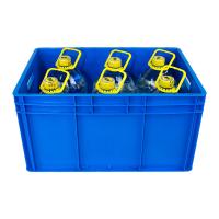 China Stackable Plastic Turnover Solid Box Industrial Storage Moving Crate for Eco-Friendly for sale