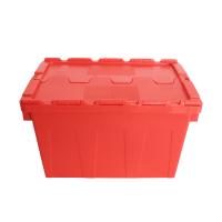 China Stackable Moving Box Plastic Storage Container with Lid Accetable OEM ODM for sale