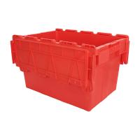 China PP Customized Color Tote Box for Storage Solid Plastic Turnover Logistic Container for sale