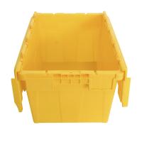China PP Customized Color Tote Box for Storage Solid Plastic Turnover Logistic Container for sale
