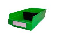 China PP Customized Color Warehouse Storage Racking Crate Plastic Shelf Bin Office Organizer for sale