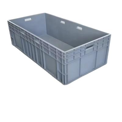 China 1200x600mm EU Crate PP Plastic Solid Box Style Rectangle Shape for Packaging Foldable NO for sale